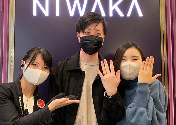 J・S様 | 岡山県の結婚指輪・婚約指輪専門店TOMIYA BRIDAL（トミヤブライダル）