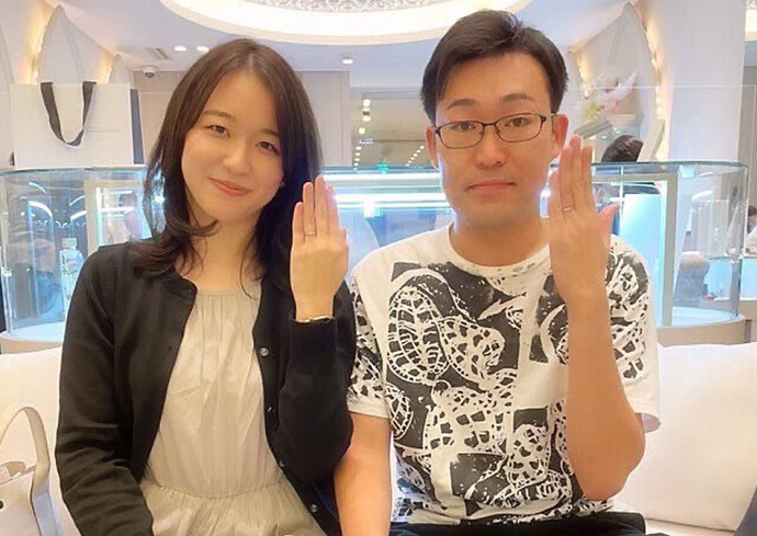 お客様 | 岡山県の結婚指輪・婚約指輪専門店TOMIYA BRIDAL（トミヤブライダル）