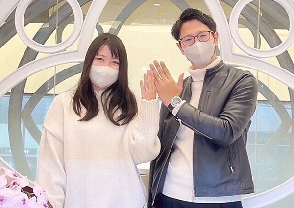 H様・Y様 | 岡山県の結婚指輪・婚約指輪専門店TOMIYA BRIDAL（トミヤブライダル）