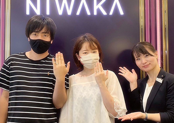 S.H様 | 岡山県の結婚指輪・婚約指輪専門店TOMIYA BRIDAL（トミヤブライダル）