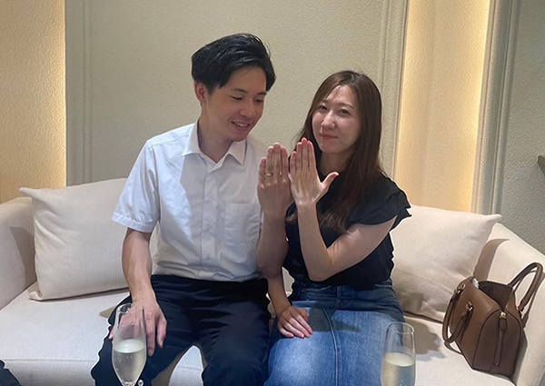 H.H様 | 岡山県の結婚指輪・婚約指輪専門店TOMIYA BRIDAL（トミヤブライダル）