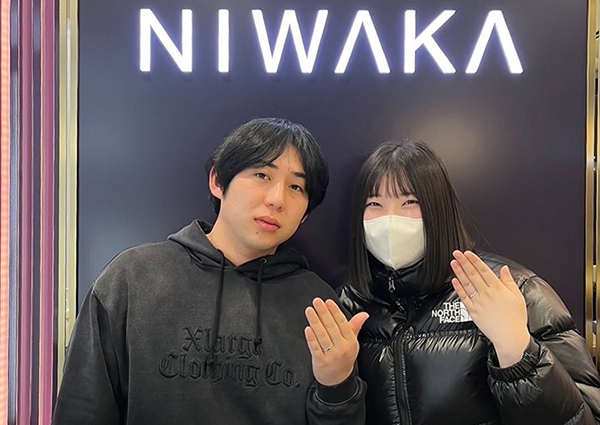 T&M様 | 岡山県の結婚指輪・婚約指輪専門店TOMIYA BRIDAL（トミヤブライダル）